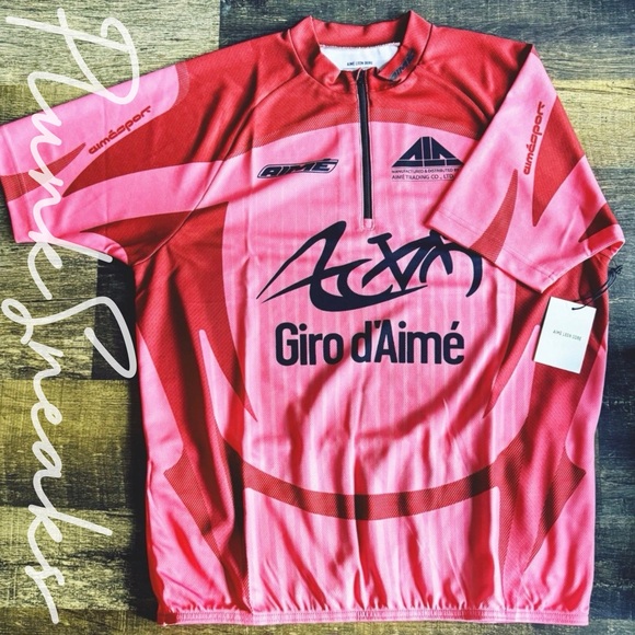 Aime Leon Dore | Shirts | Aime Leon Dore Cycling Jersey Pink Summer 225 ...